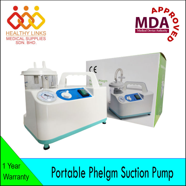 [MDA Approved] Portable Phlegm Suction Pump | Lazada
