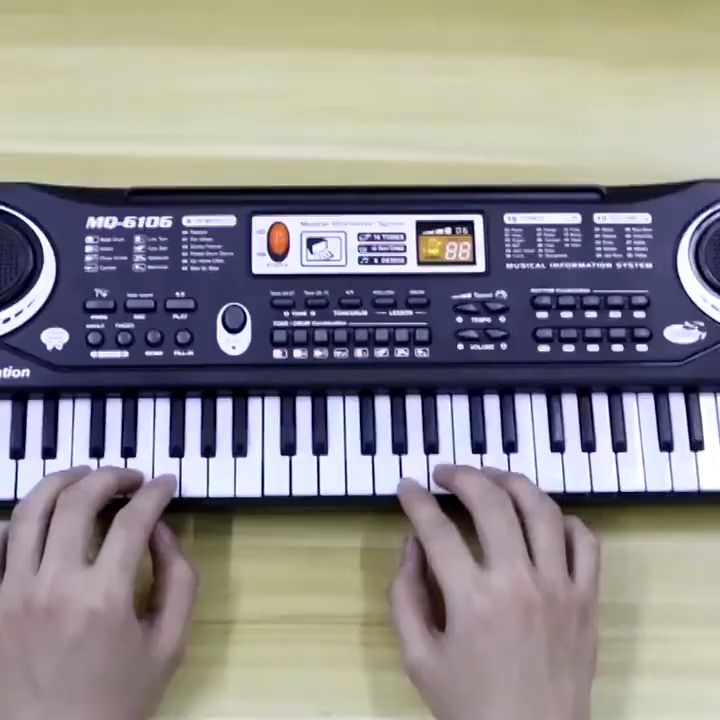NODIA Mainan Keyboard Elektronik Anak / Mainan Anak Piano Elektronik 61 ...