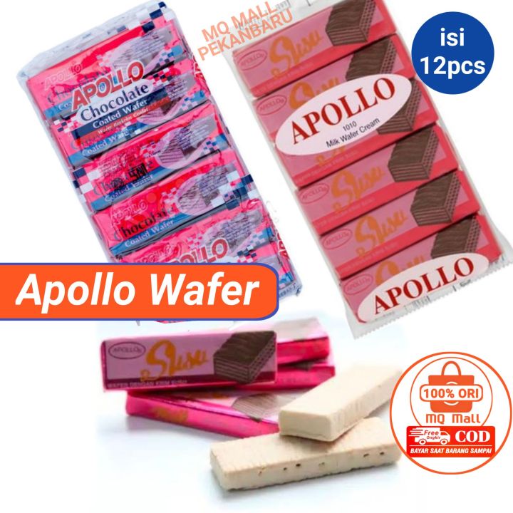 Apollo wafer Chicolate & Susu | Lazada Indonesia
