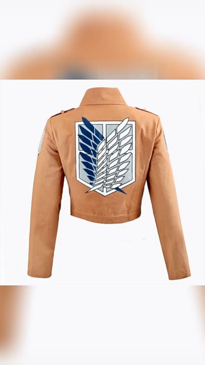 Attack On Titan Costume Green Cloak Japanese Anime Cosplay Shingeki No ...