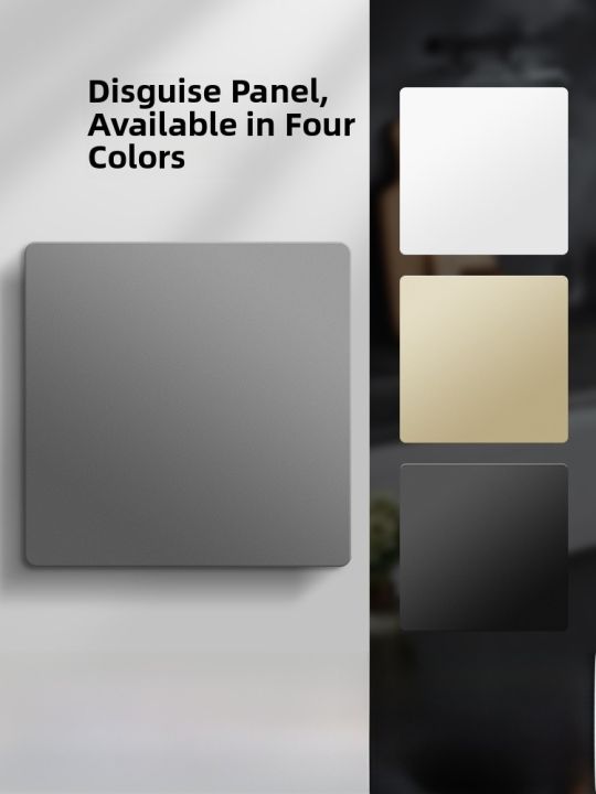 Decorative Whiteboard Cover Plate Switch Socket Invisible Box Line ...