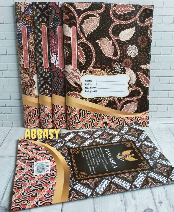sampul buku Batik Ukuran Boxy /Bigbos campus panjang ( isi 20 lembar ...
