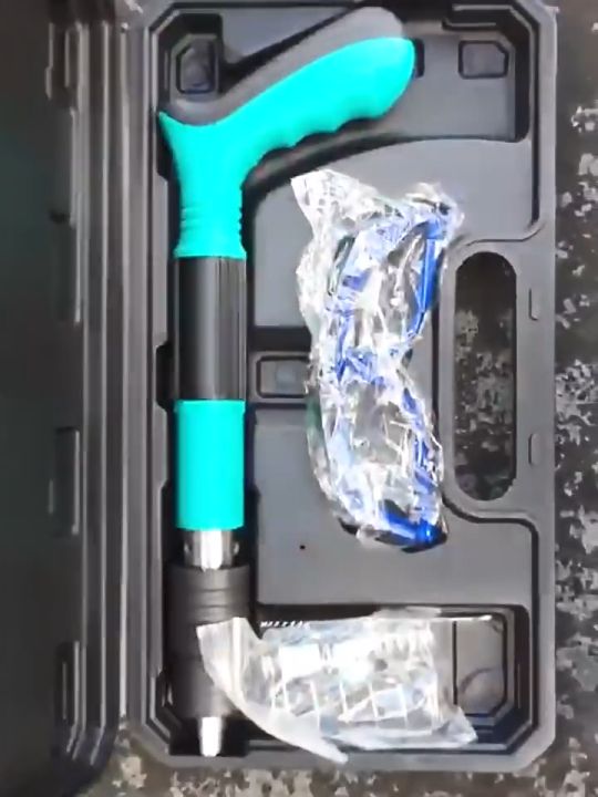 MIFFY Nail Gun Power Tool Cordless Manual Steel Nail Gun Rivet Concrete ...