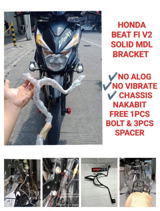HONDA BEAT FI V2 SOLID MDL BRACKET | Lazada PH