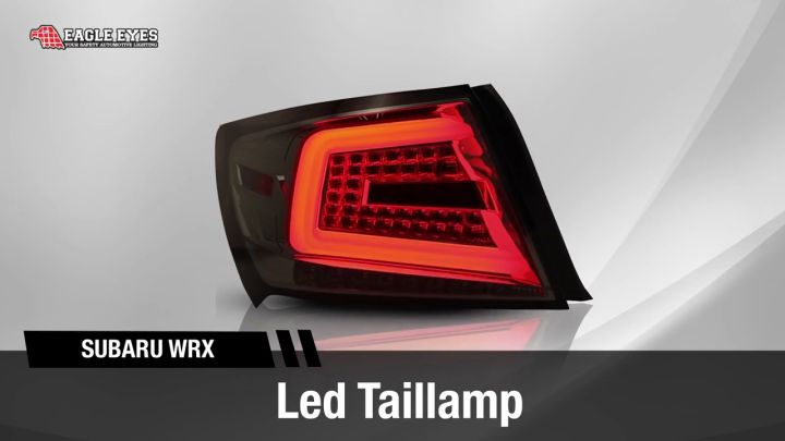 SUBARU WRX IMPREZA STI SEDAN 2008-2011 LED SEQUENTIAL SIGNAL TAILLAMP ...