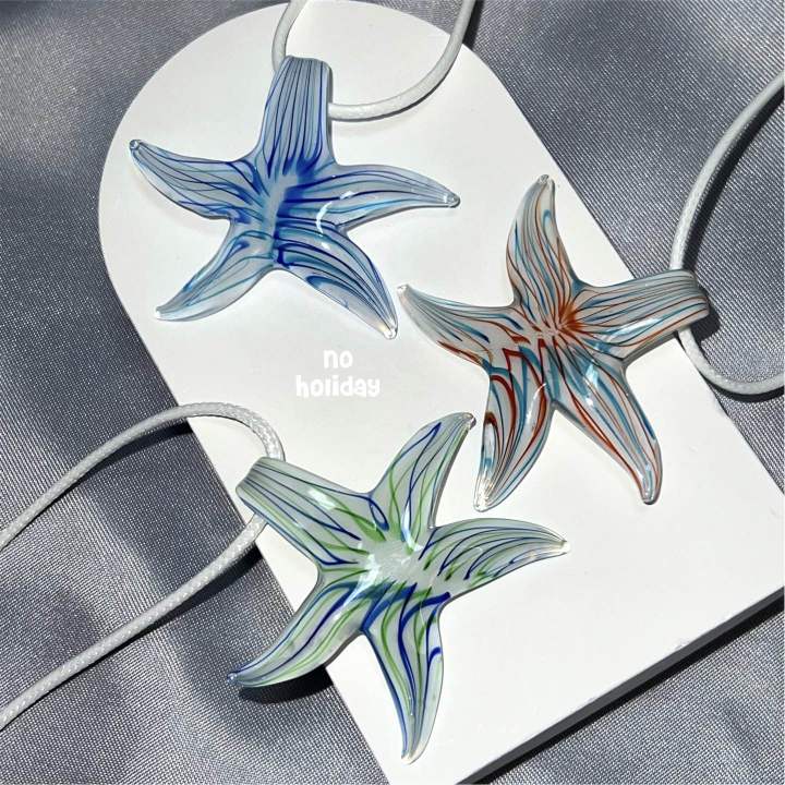 สร้อยปลาดาวแก้ว สร้อยY2K -finally fish | Lazada.co.th