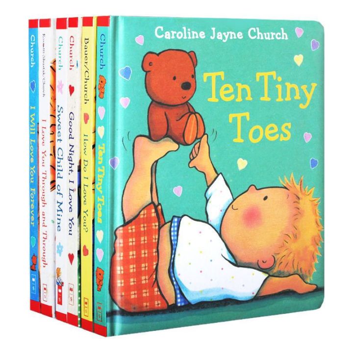 （6books）Caroline Jayne Good night story cardboard book | Lazada