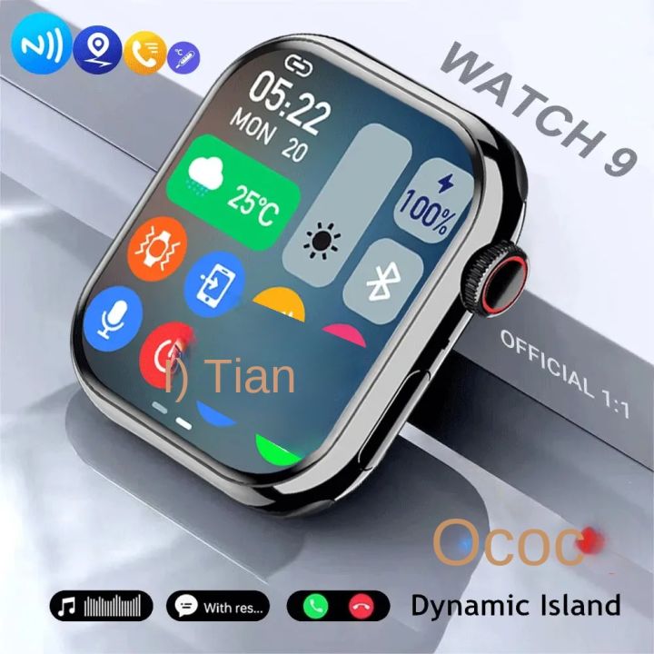 GPS Smart Watch Women Ultra Series 9 NFC Smartwatch Men BT Call IP68 ...