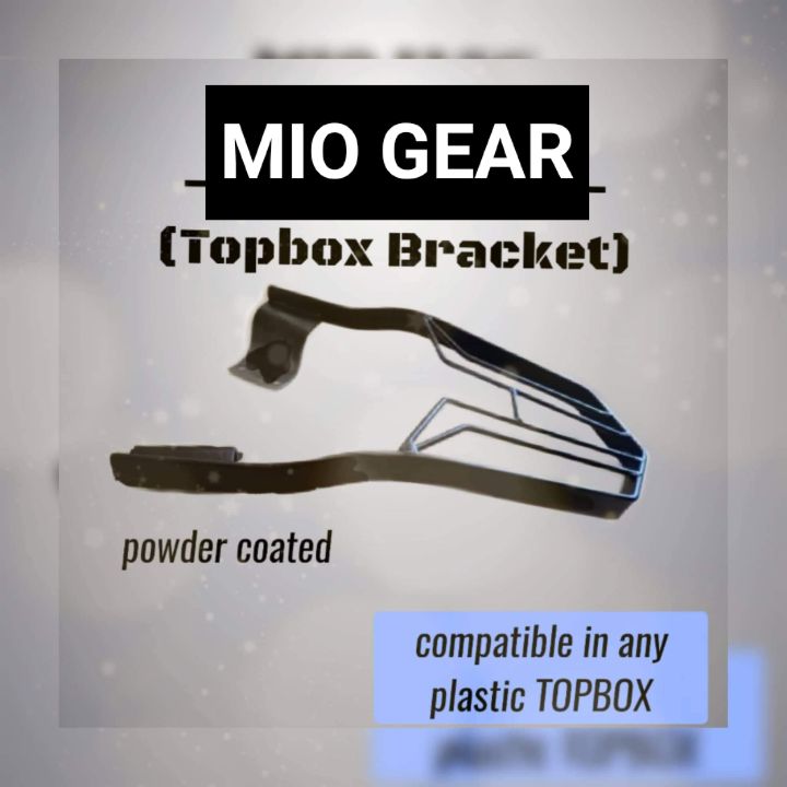 YAMAHA MIO GEAR TOP BOX BRACKET POWDER COATED | Lazada PH