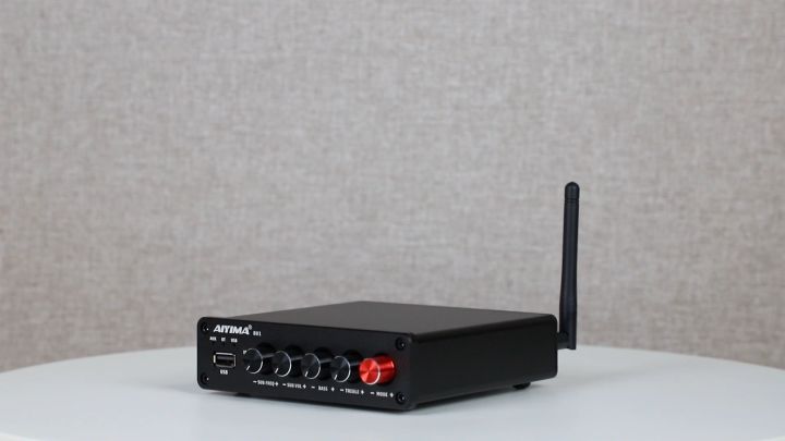 AIYIMA B01 Subwoofer Amplifier 50Wx2+100W Bluetooth 5.0 USB HiFi Stereo Digital 2.1 Sound ...