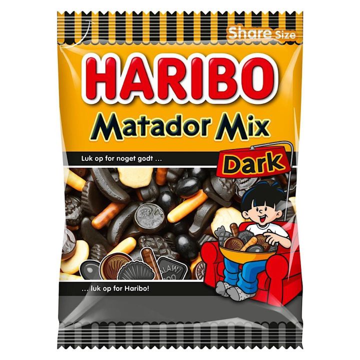 Haribo Matador Mix Dark lakritsi, rae ja viinikumi 270g | Lazada.co.th
