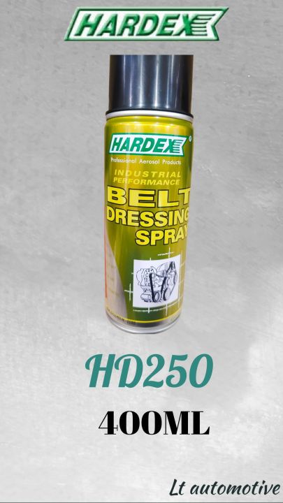 HARDEX HD250 Belt dressing spray 400ml | Lazada
