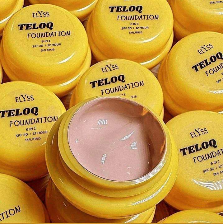 FOUNDATION TELOQ ELYSS GLOWING | Lazada