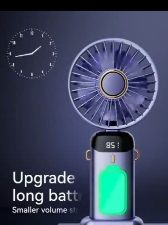 EYSIN MF01 Mini Fan with Aromatherapy Portable 5-Speed Fan Rechargeable ...