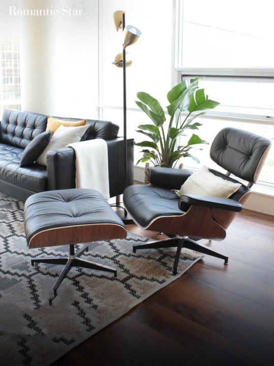 Eames Designer Casual Office Chair Executive President's Lounge Chair ...