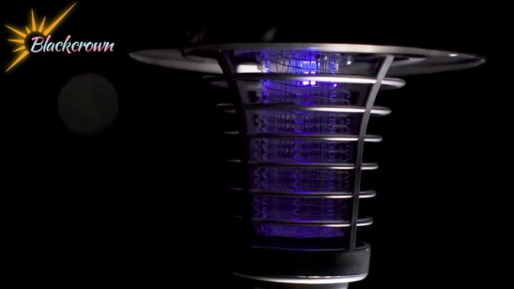 Outdoor Solar LED UV Insect Killer Lamp Landscape Spotlights Pest ...
