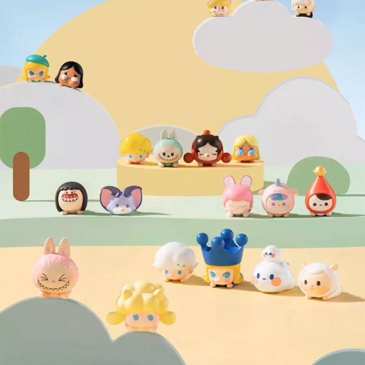 Authentic PopMart Pop Mart Cute Grain Three Generations Popbean Classic ...