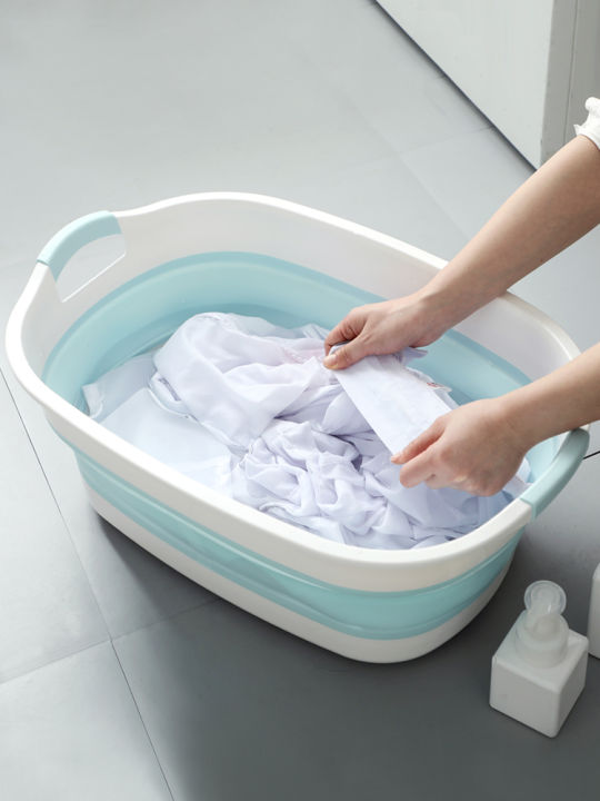 Extra Large Foldable Plastic Laundry Basin Rectangular Foot Washing ...