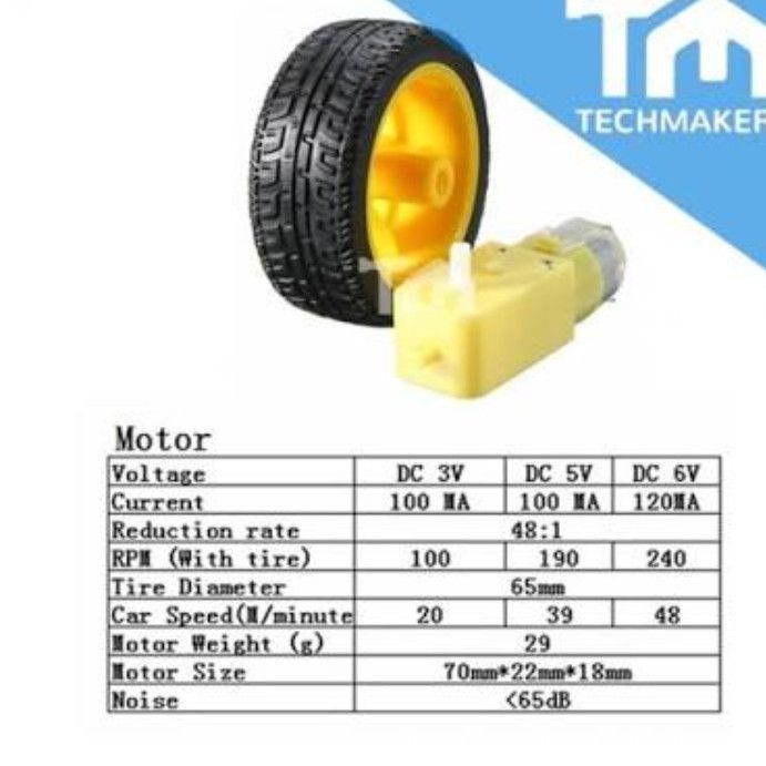 motor dc gearbox + ban robot arduino uno dll | Lazada Indonesia