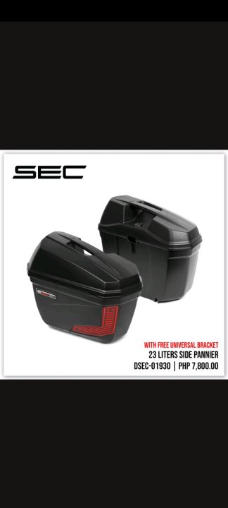 23L SEC SIDE PANNIER | Lazada PH