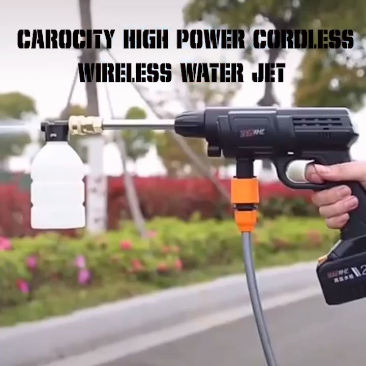🔥Cordless Water Jet Murah🔥CHRIS Water Pump High Pressure Car Wash Water ...