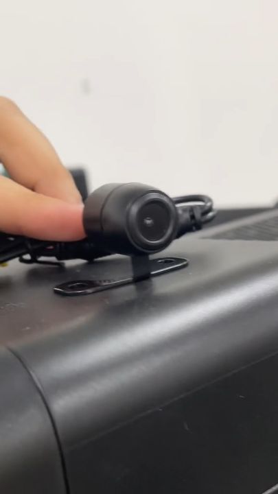 Mini Front View Parking Camera RCA Plug Wide Angle Waterproof Rear View ...