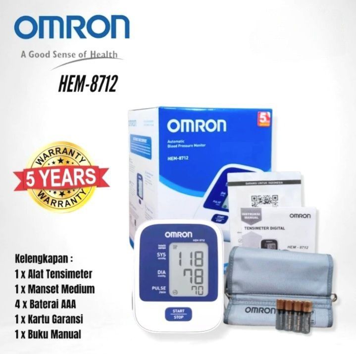 Tensimeter Digital Omron 8712 Blood Pressure Monitor Omron 8712 ...