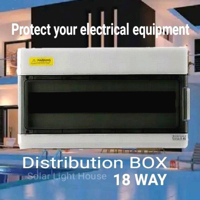 ตู้ควบคุมระบบไฟฟ้า 18ช่อง Distribution BOX 18 WAY | Lazada.co.th