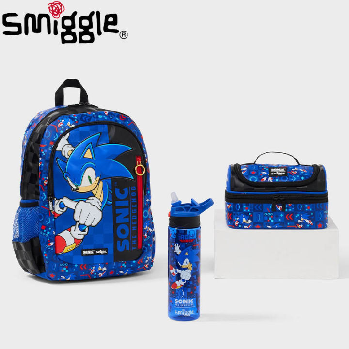 New Genuine Australia Smiggle schoolbag Sonic The Hedgehog Cartoon ...