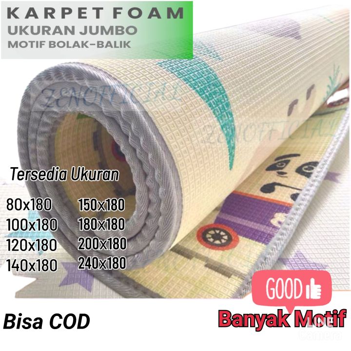 Karpet Tikar FOAM JUMBO 240 200 180 150 140 120 100 / Karpet Lantai ...