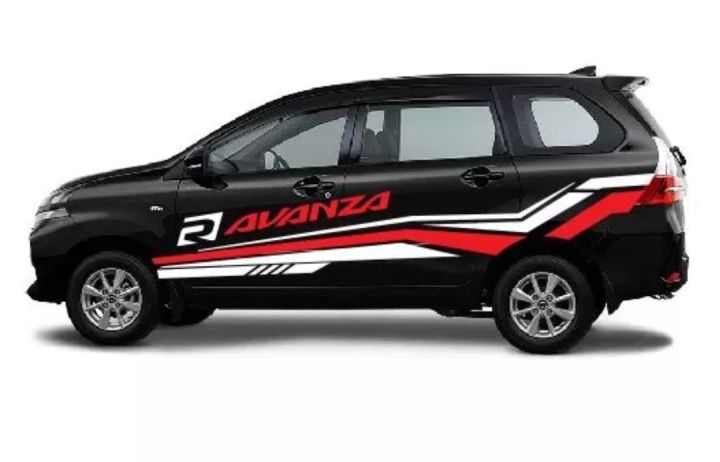 Cutting sticker stripping mobil avanza xenia racing raleigh | Lazada ...