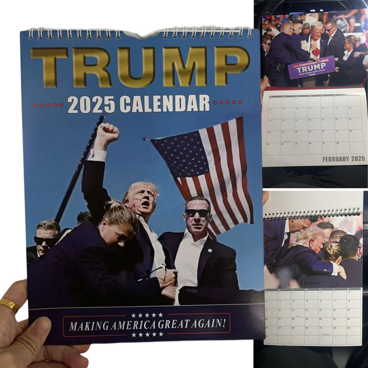 12 Month Calendar Trump Shooting Monthly Calendar Trump Shooting Makes ...