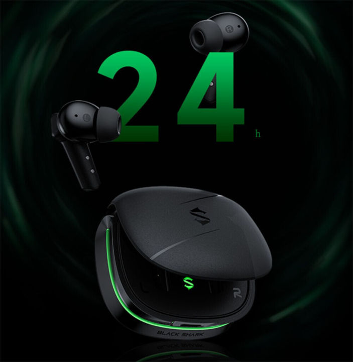 Black Shark True Wireless Earbuds Active Noise Cancellation Bluetooth Headset Youth Edition ...