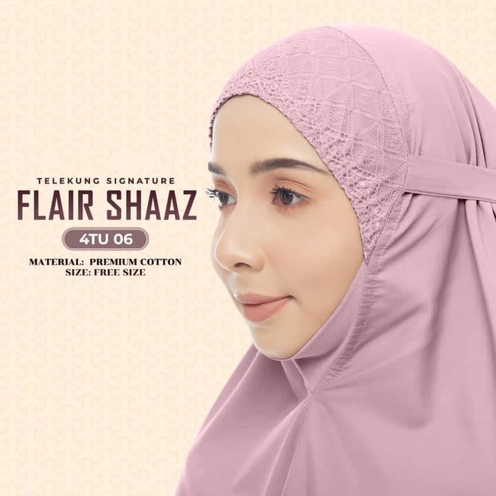 Telekung Cotton Flair Shaaz | Lazada