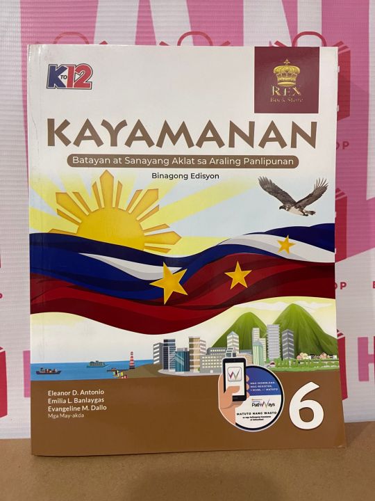 AUTHENTIC Grade 6 Kto12 Kayamanan Batayan at Sanayang Aklat sa Araling ...