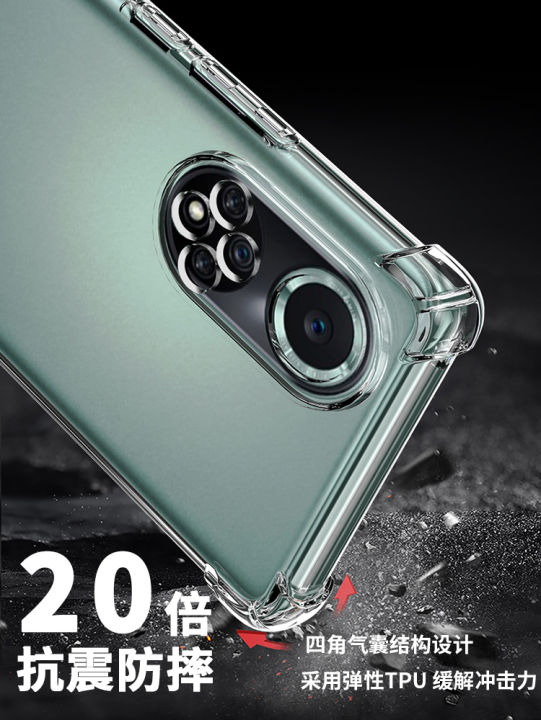 เคสโทรศัพท์ซิลิโคนโปร่งใสแบบป้องกันการตกหล่นสำหรับ Huawei Nova9 ...