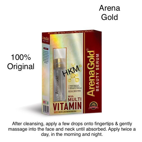 Arena Gold Multi Vitamin Face Serum 100% Original From Pakistan 🇵🇰 Now ...