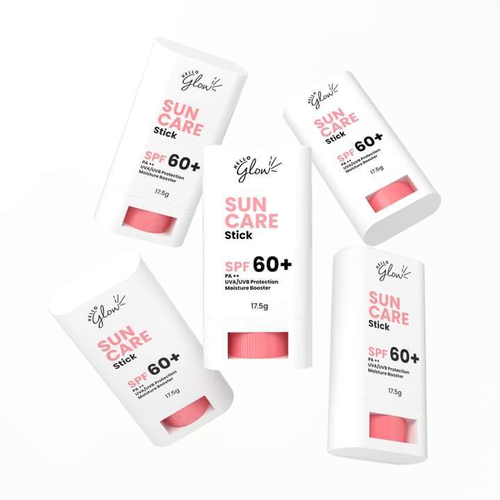Hello Glow SUN CARE STICK SPF 60+ PA++ UVA/UVB Protection Moisture ...