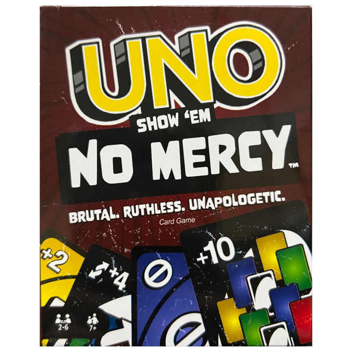 เกมกระดานเกม UNO NO Mercy, เกมกระดานเกม UNO การ์ดความบันเทิงสำหรับ ...