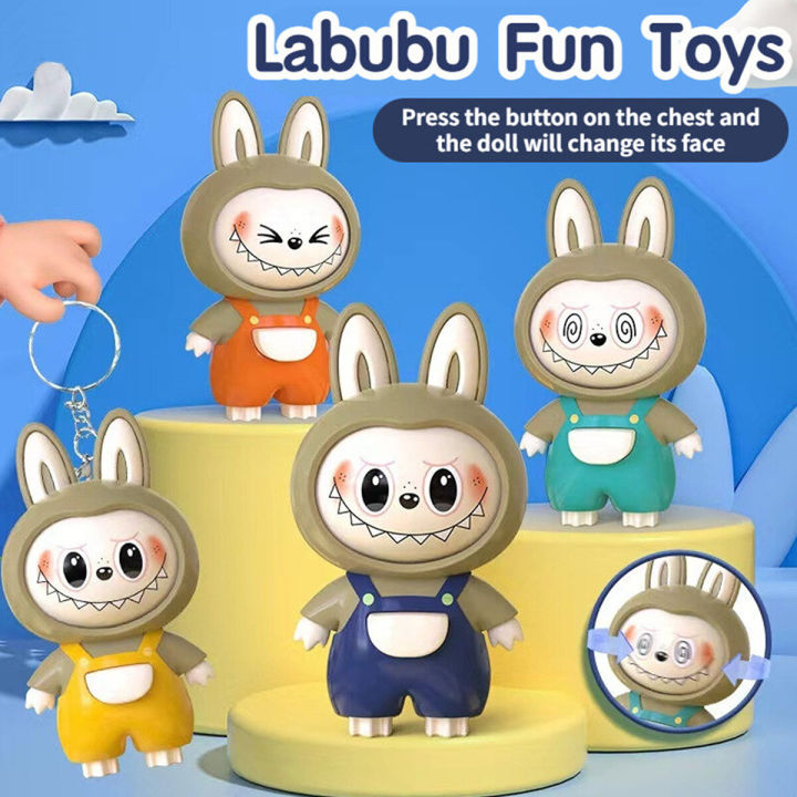 Face Changing Doll Kuromi Crayon Shin Chan Cute Face changing Labubu ...