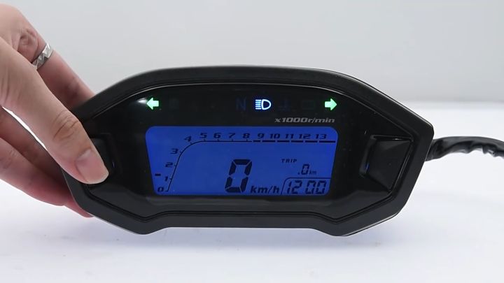 Motorcycle LCD Digital Indicator Speedometer For Honda TMX Supremo ...