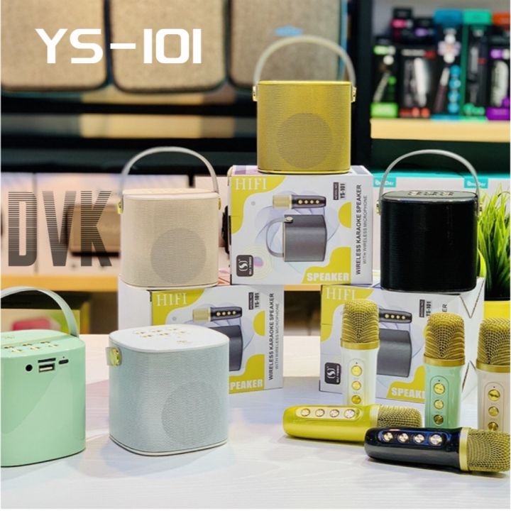 YS-101 Wireless Karaoke Speaker with Wireless Microphone. NoBrand | Lazada PH