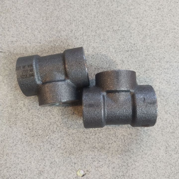 Tee Besi A105 Class 3000 1 1/4" inch Drat NPT | Lazada Indonesia