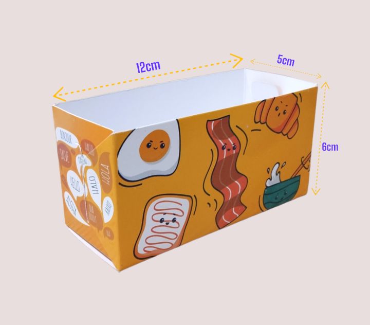 EGG DROP SANDWICH BOX (100pcs) KOREAN EGG DROP BOX | Lazada PH