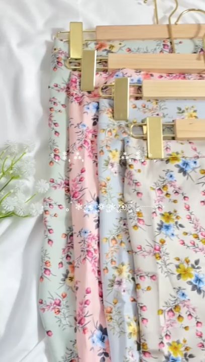 ROK FLORAL KOREAN STYLE MOTIF BUNGA | FLORAL SKIRT ROK BUNGA UKURAN ...
