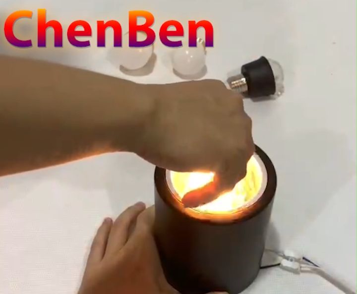 LED Downlight Ceiling Light Surface Mounted Pin Lights E27 Light Bulb ...