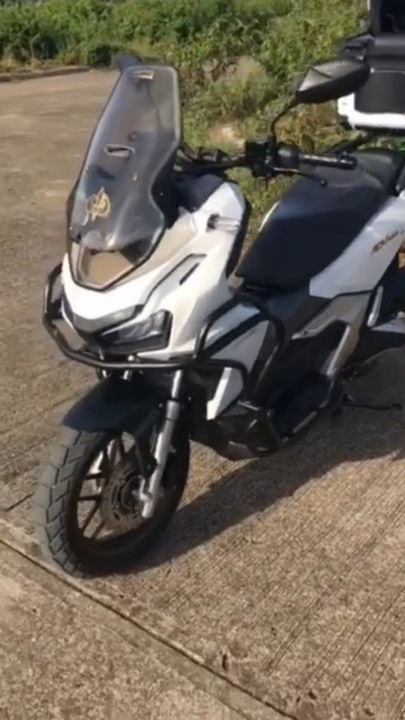 HONDA ADV 160 - HEAVY DUTY FULL CRASH GUARD W/ MDL BRACKET ( POWDER COAT ) - PHASE 1 | Lazada PH