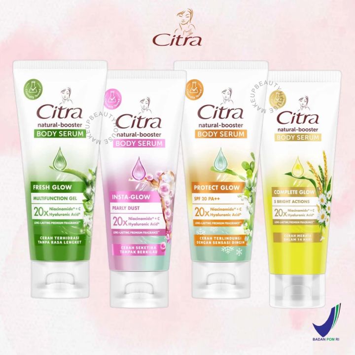 Citra Natural Booster Body Serum Complete Glow / Insta Glow / Protect ...