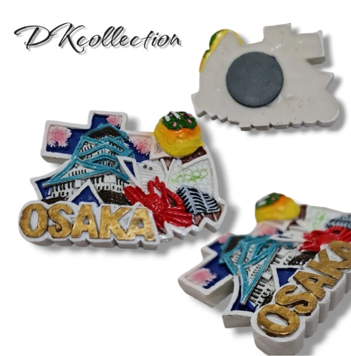 magnet osaka souvenir tempelan kulkas jepang merchandise japan | Lazada ...