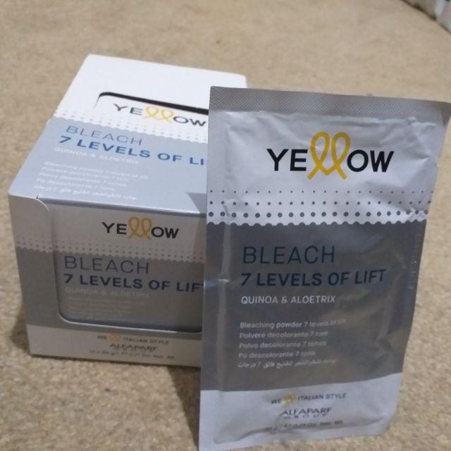 Alfaparf Yellow Bleaching Powder 7 Levels 20gr | Lazada Indonesia